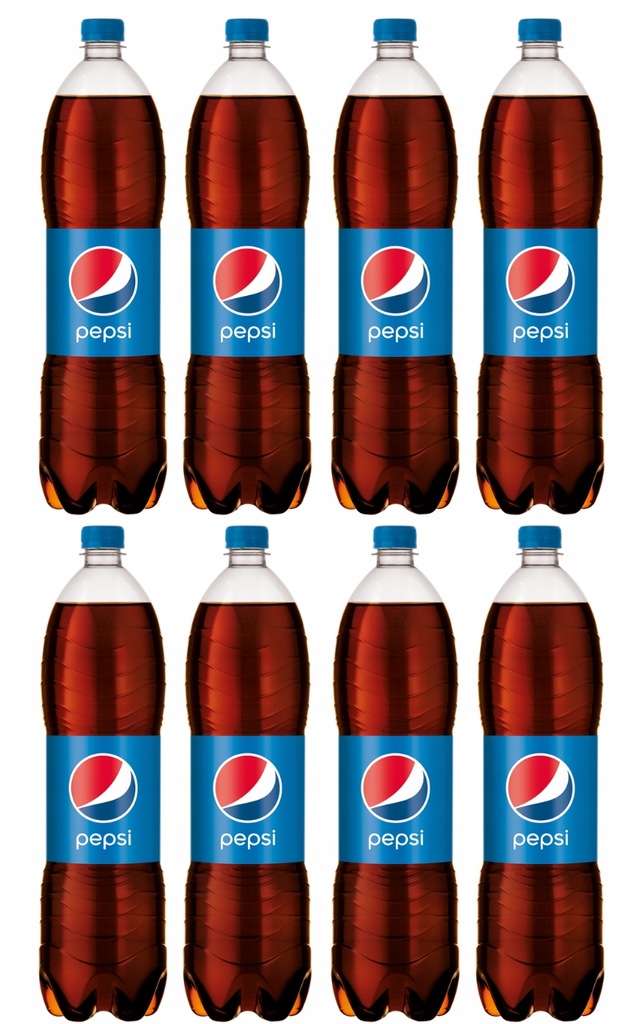 Pepsi 8x1,5L napój gazowany MEGA PACK Pepsi 1,5L - 12822999717 ...