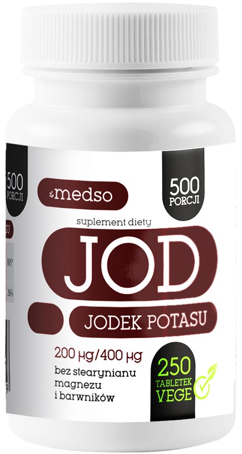JOD tabletki JODEK POTASU 500porcji 250tabl super! - 12787804048 - oficjalne archiwum Allegro