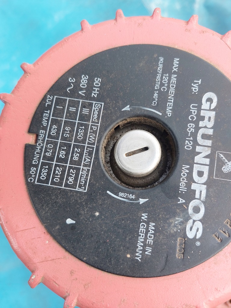 Pompa grundfos upc 65-120 400v pn6 nowa nieuzywana - 12807454394 ...