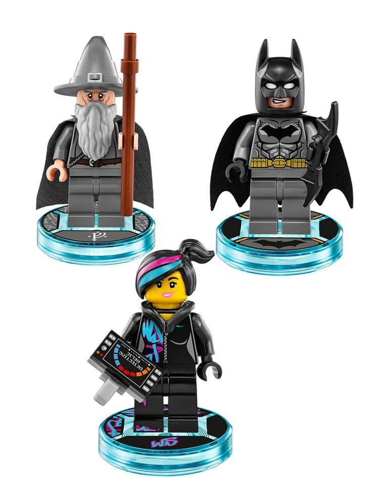 LEGO Dimensions figurki Batman, Wyldstyle, Gandalf - 12374168835 ...