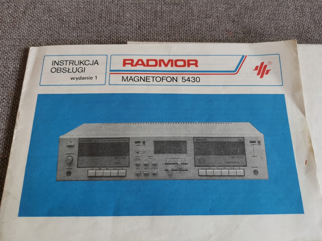 UNITRA Radmor magnetofon 5430 schematy gratis - 12175589893 - oficjalne ...
