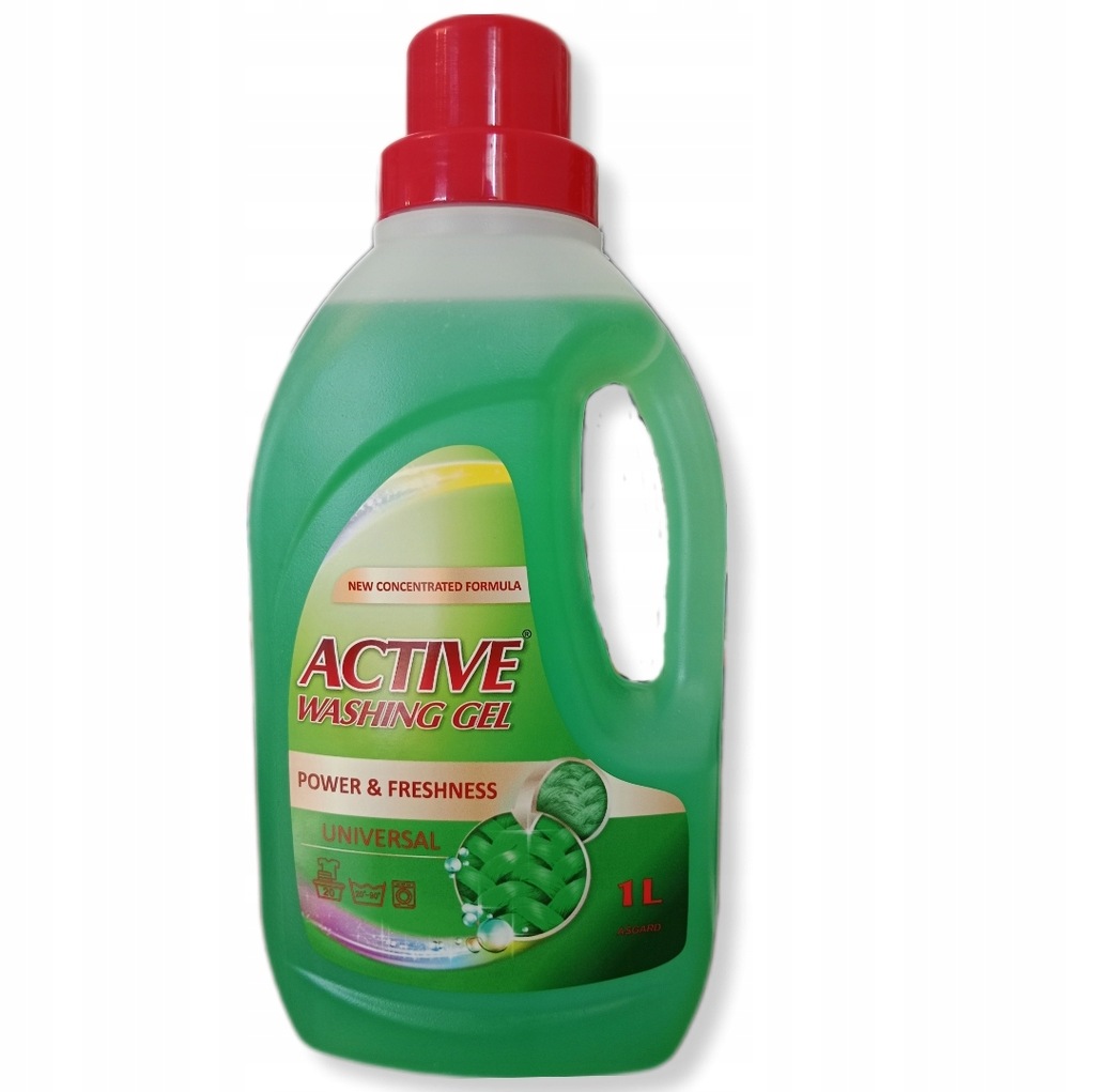 Płyn do prania ACTIVE WASHING GEL 1L universal - 13441350892 ...