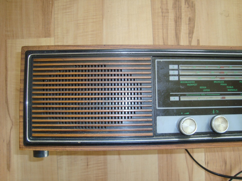 Radio Unitra Contessa lata 80 PRL Sprawne - 12827049644 - oficjalne ...