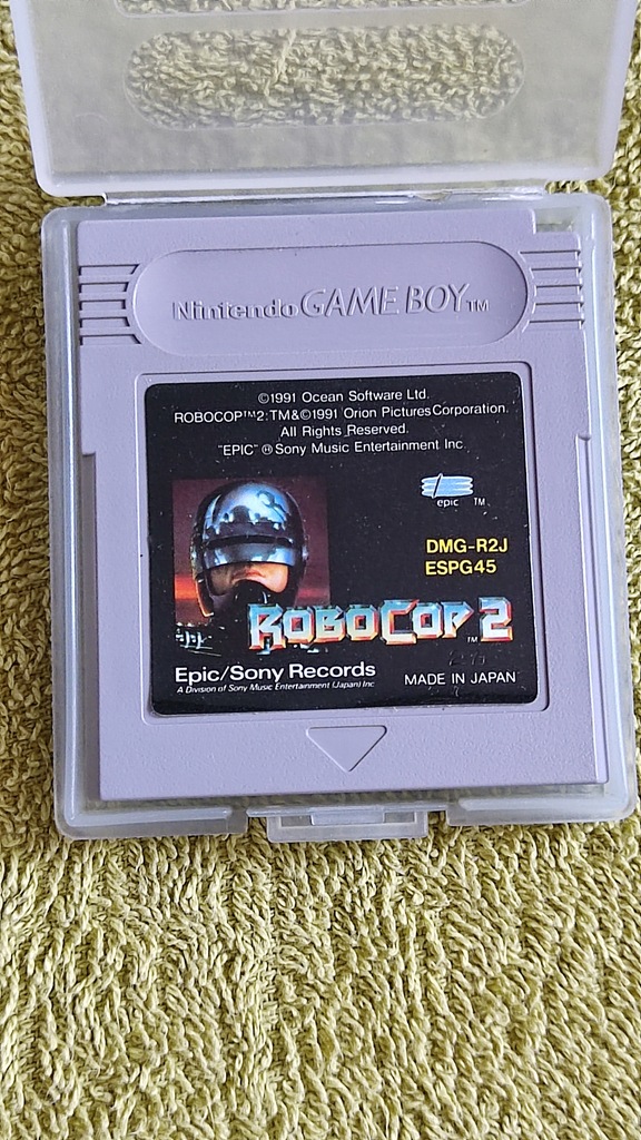 RoboCop 2 Game Boy - 14316340673 - oficjalne archiwum Allegro