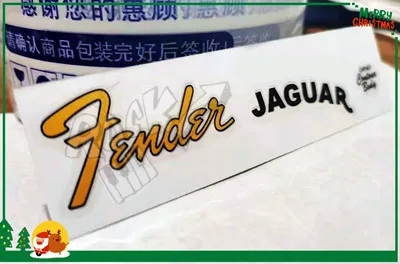 DIY Logo Custom Shop Guitar Headstock Logo Sticker for Fender ...