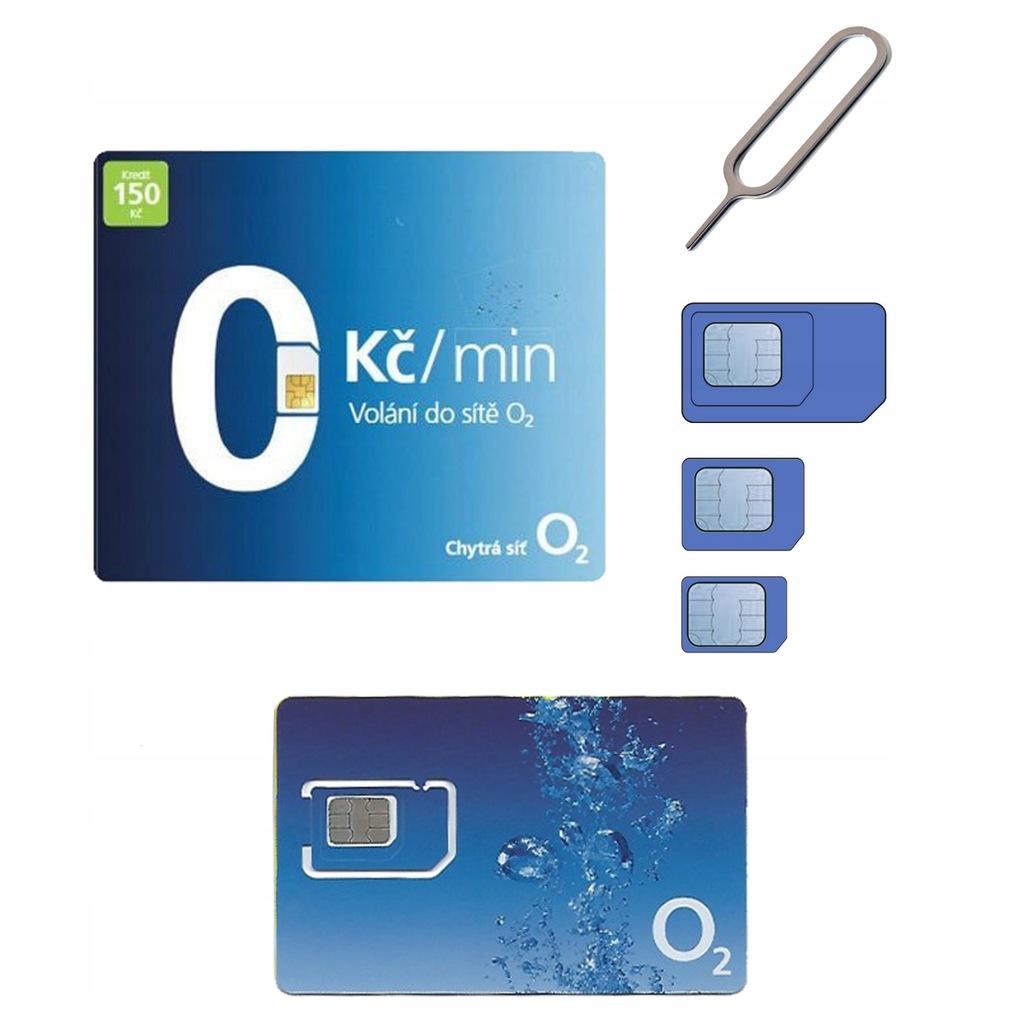 Czeska Karta Sim O2 BEZ REJESTRACJI +Gratis +20Kč - 8945379958 ...