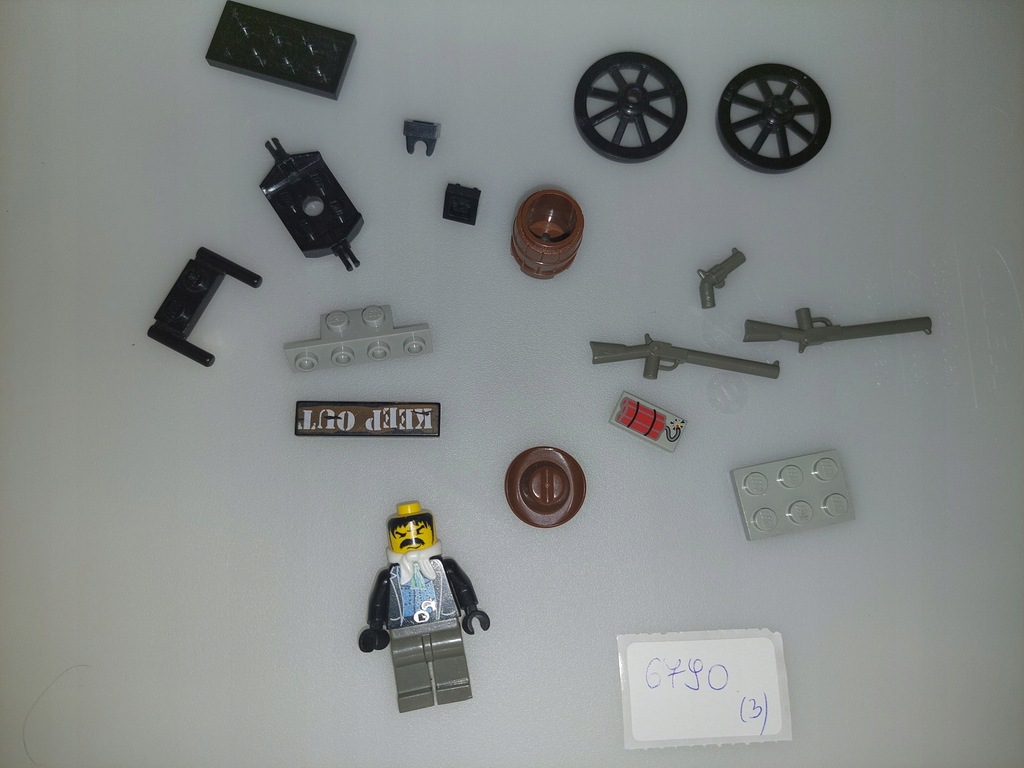 LEGO 6790 Bandit's Wheelgun - 12656019274 - oficjalne archiwum Allegro