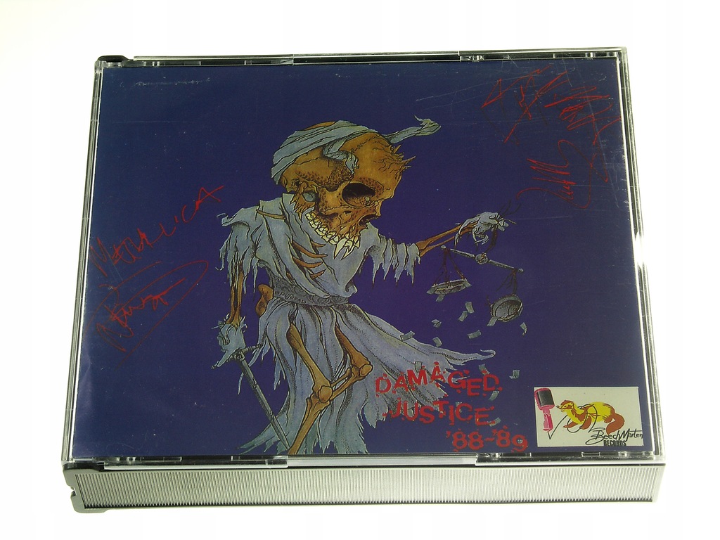 METALLICA - DAMAGE JUSTICE TOUR '89 - 13460091213 - oficjalne archiwum ...
