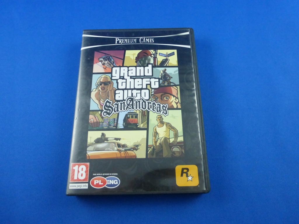 Купить GTA SAN ANDREAS GRAND THEFT AUTO SA ПК PL: отзывы, фото и ...