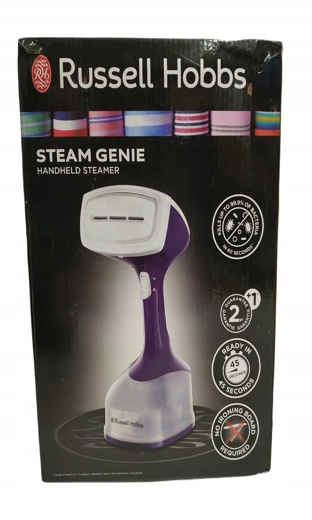 STEAMER RĘCZNY RUSSELL HOBBS STEAM GENIE 1650W - 12147833516 ...