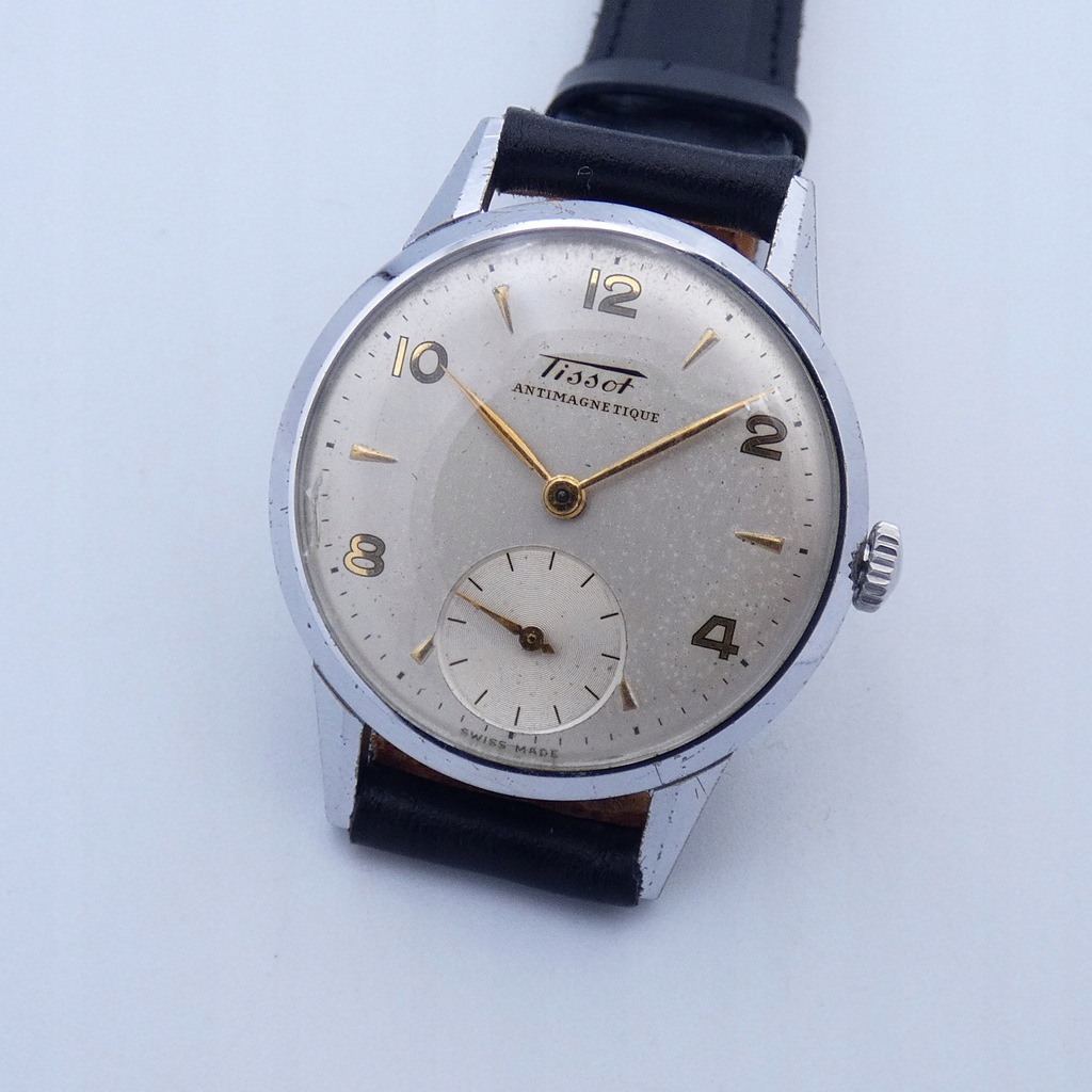 Klasyczny TISSOT Sub-Second _27T_ Vintage_ 1950r - 14432923891 ...