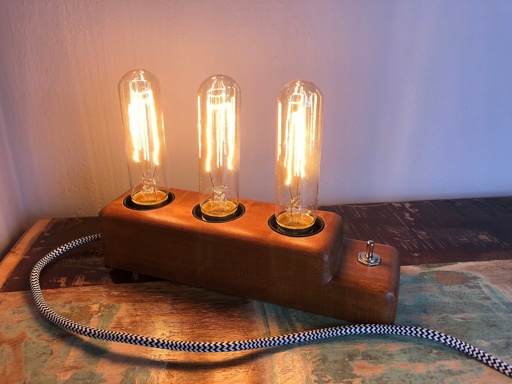 LAMPA EDISON RETRO LOFT DESIGN INDUSTRIAL TEAK - 8675418018 - oficjalne ...