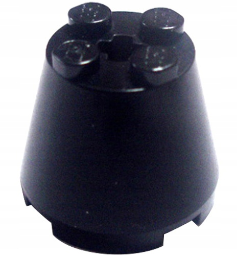 LEGO 6233 STOŻEK 3x3x2 skos z otworem na oś czarny - 10499719402 ...