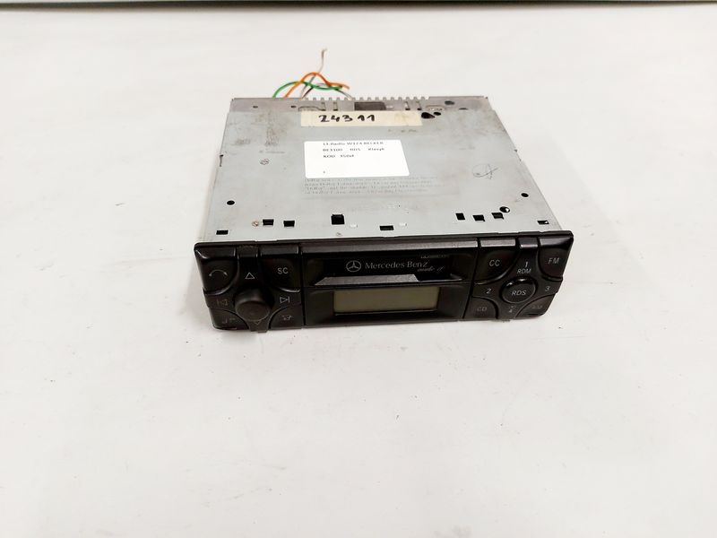 MERCEDES W124 RADIO BECKER BE3100 RDS KLASYK KOD - 12868746787 ...