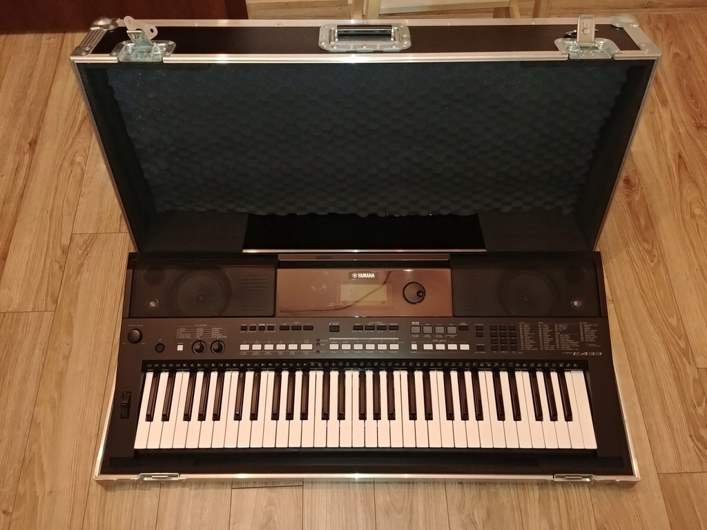 Yamaha Keyboard PSR E433 + Flight Case + Mikrofon - 8901844553 ...