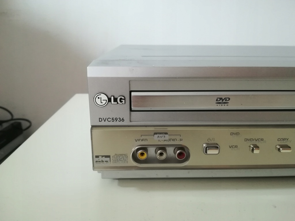LG Dvc 5936 dvd vhs odtwarzacz - 8994467500 - oficjalne archiwum Allegro