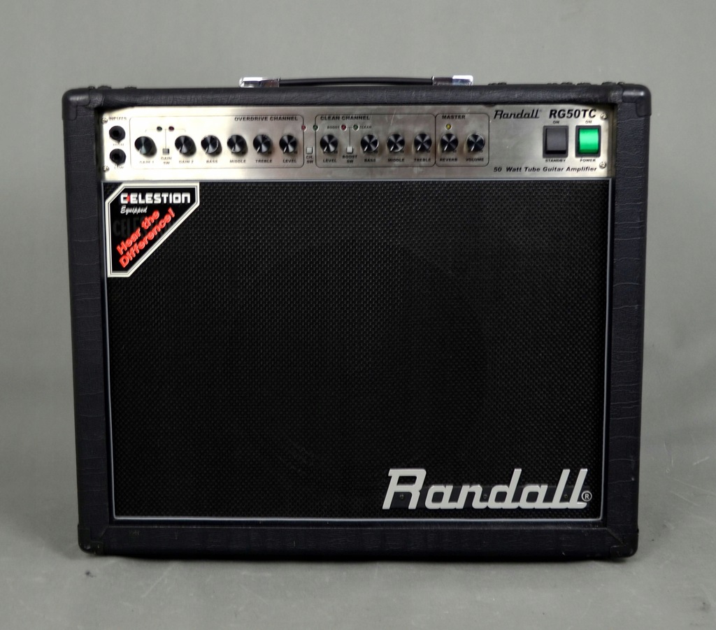 Randall RG50TC Lampowy Wzmacniacz Gitarowy - 14275664970 - oficjalne archiwum Allegro