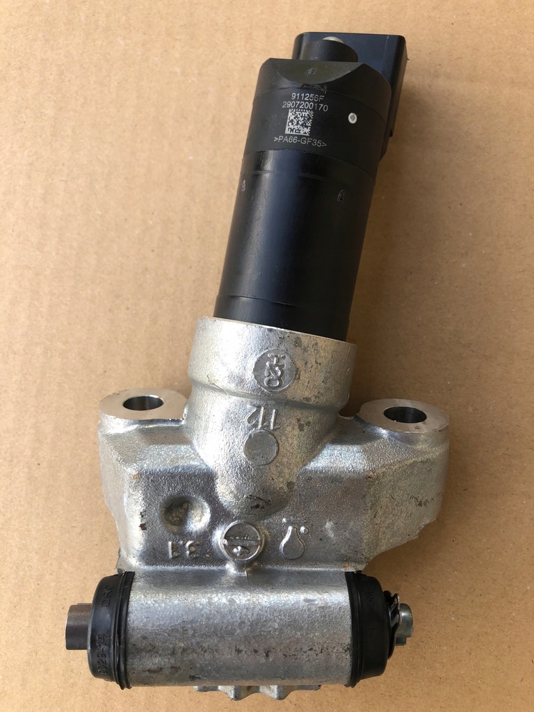 PORSCHE CAYENNE SILNIK SIŁOWNIK HAMULCA RĘCZNEGO - 10765190698 ...