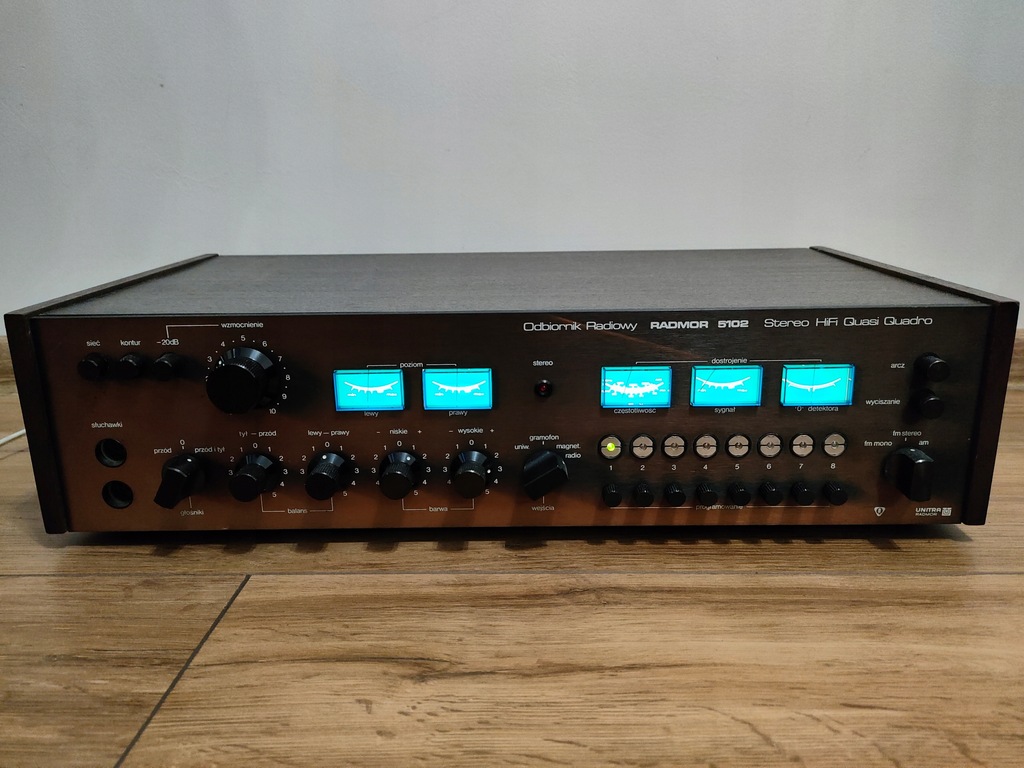 Amplituner RADMOR 5102 Brązowy !!!Varia!!! [1] - 13860170693 ...