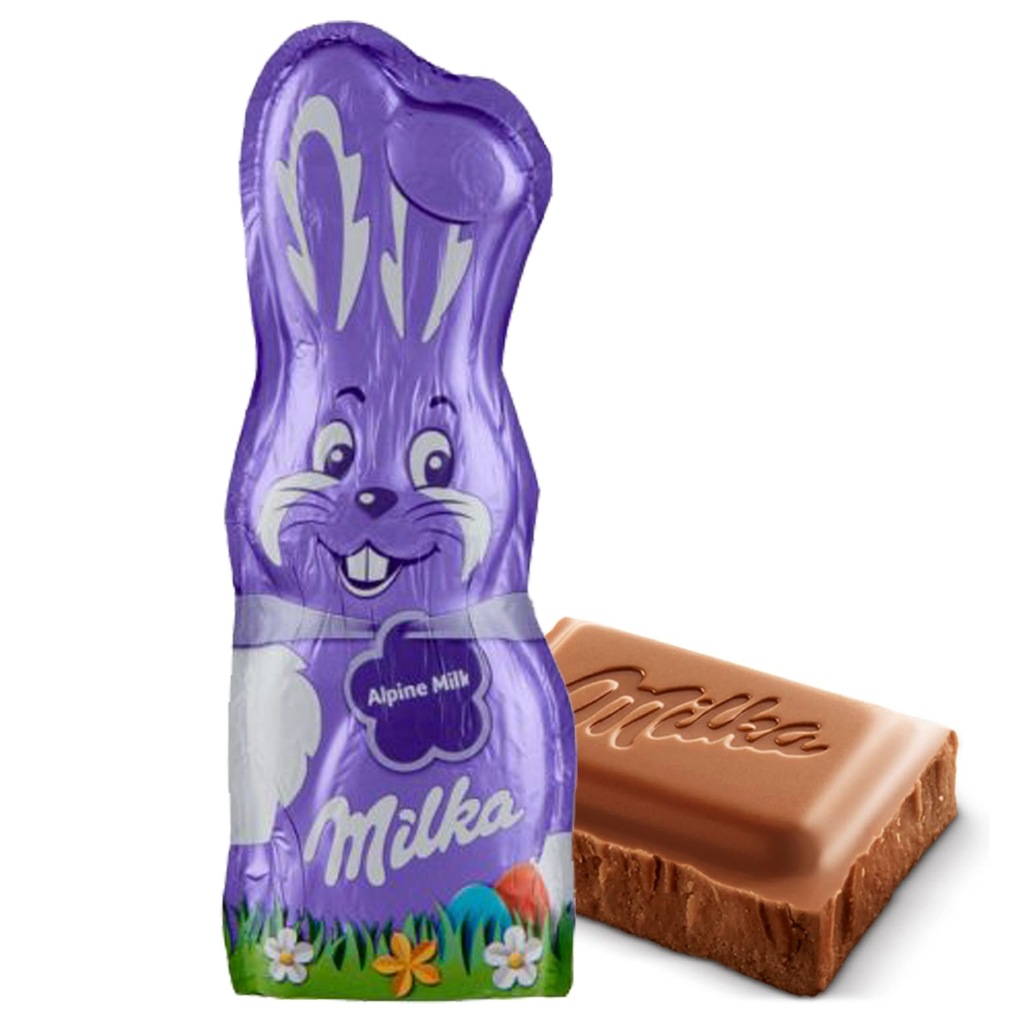 Zając wielkanocny z czekolady mlecznej Milka 45g - 15307362527 ...