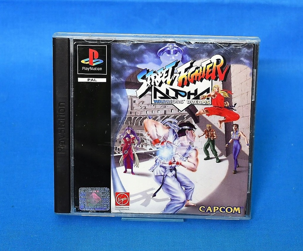 PlayStation 1 (PSX)- Street Fighter Alpha - 12646082064 - oficjalne ...