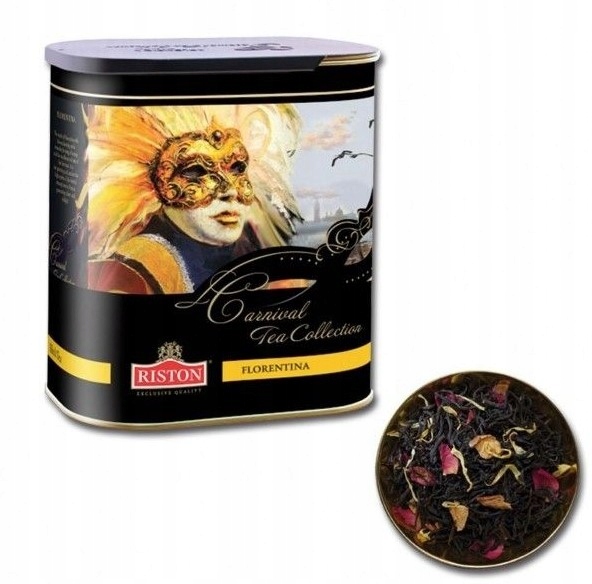 Czarna Herbata Riston Carnival Tea Florentina Smak Pomarańczy W Puszce ...