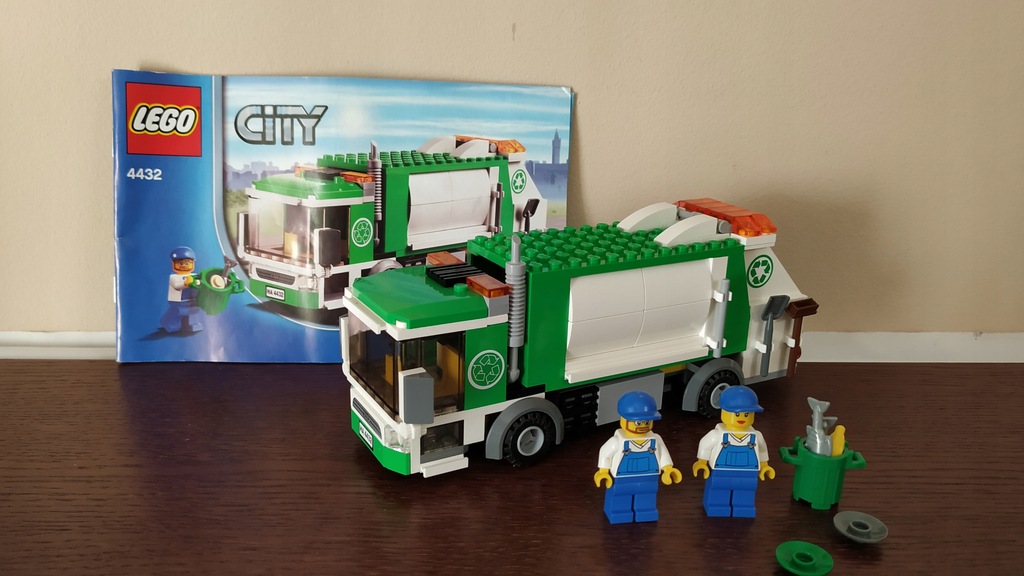 Lego City 4432 Garbage Truck KOMPLET - 11926438004 - oficjalne archiwum ...