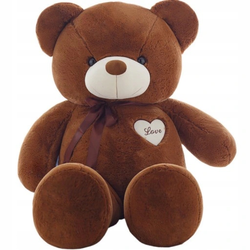 DUŻY PLUSZOWY MIŚ PLUSZAK GIGANT Maskotka 60cm - 11938997503 ...