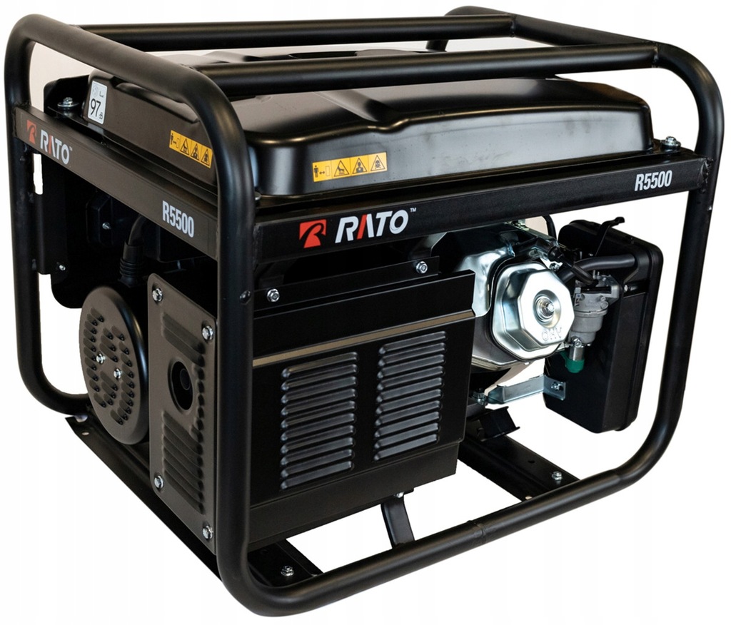 Agregat prądotwórczy RATO R5500 5000W 230V 50 Hz - 12352595691 - oficjalne archiwum Allegro