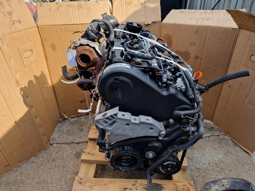 SILNIK KOMPLETNY CFG CFGB SKODA VW AUDI 2.0 TDI - 12521398826 ...
