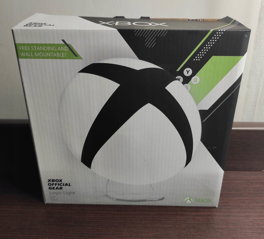 OFICJALNA LAMPKA NOCNA XBOX LOGO LIGHT - NOWA - 11483332519 - oficjalne ...