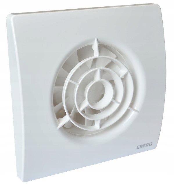 Wentylator łazienkowy EBERG EVO Silent Ø100 TIMER - 8115377420 - oficjalne archiwum Allegro