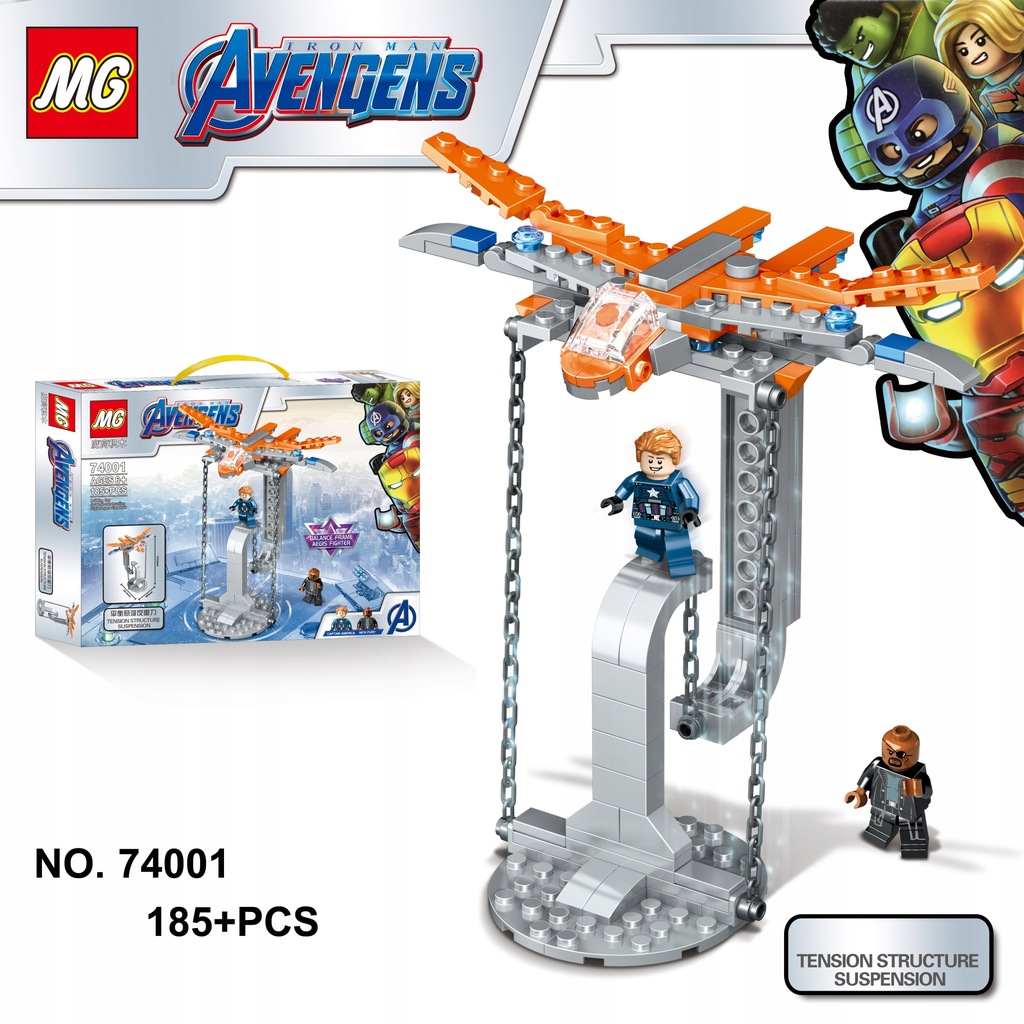 FIGURKI LEGO MARVEL AVENGERS SUPER HEROES 74001 - 12765923860 ...