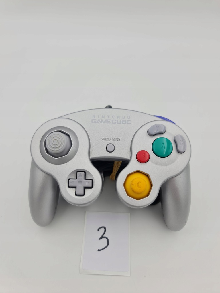 ORYGINALNY PAD NINTENDO GAMECUBE DOL-003 SREBRNY - 11856134611 ...