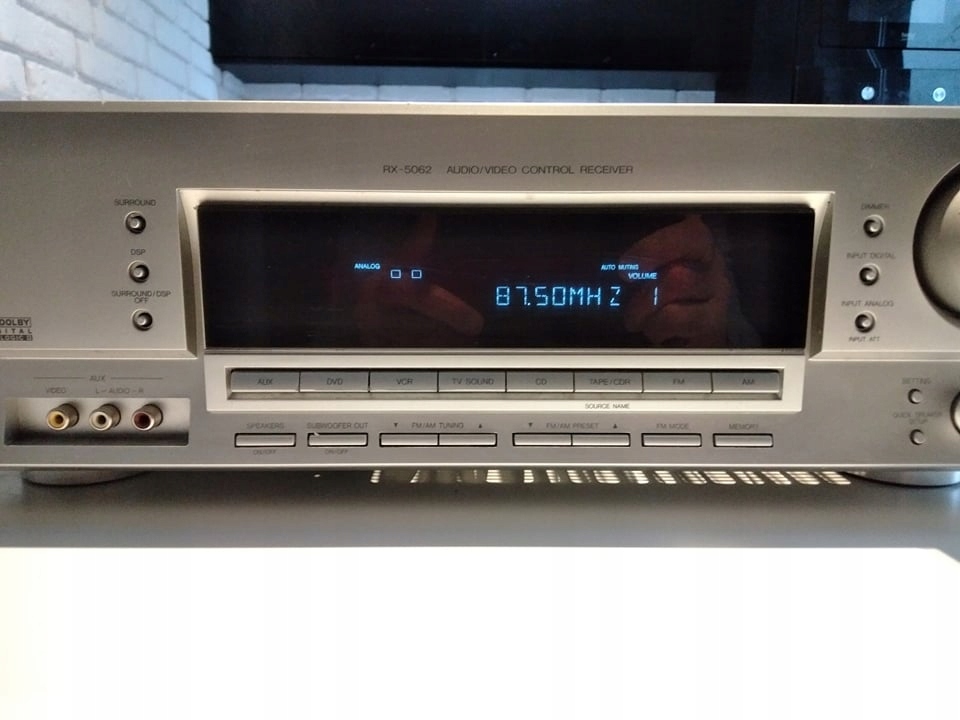 Amplituner JVC RX-5062 z pilotem. - 11382203922 - oficjalne archiwum Allegro