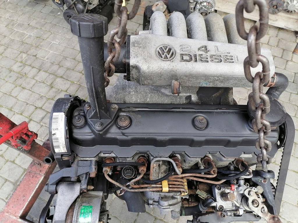 SILNIK KOMPLETNY VW T4 AAB 2.4 D 2,4D TRANSPORTER - 11099045646 - oficjalne archiwum Allegro
