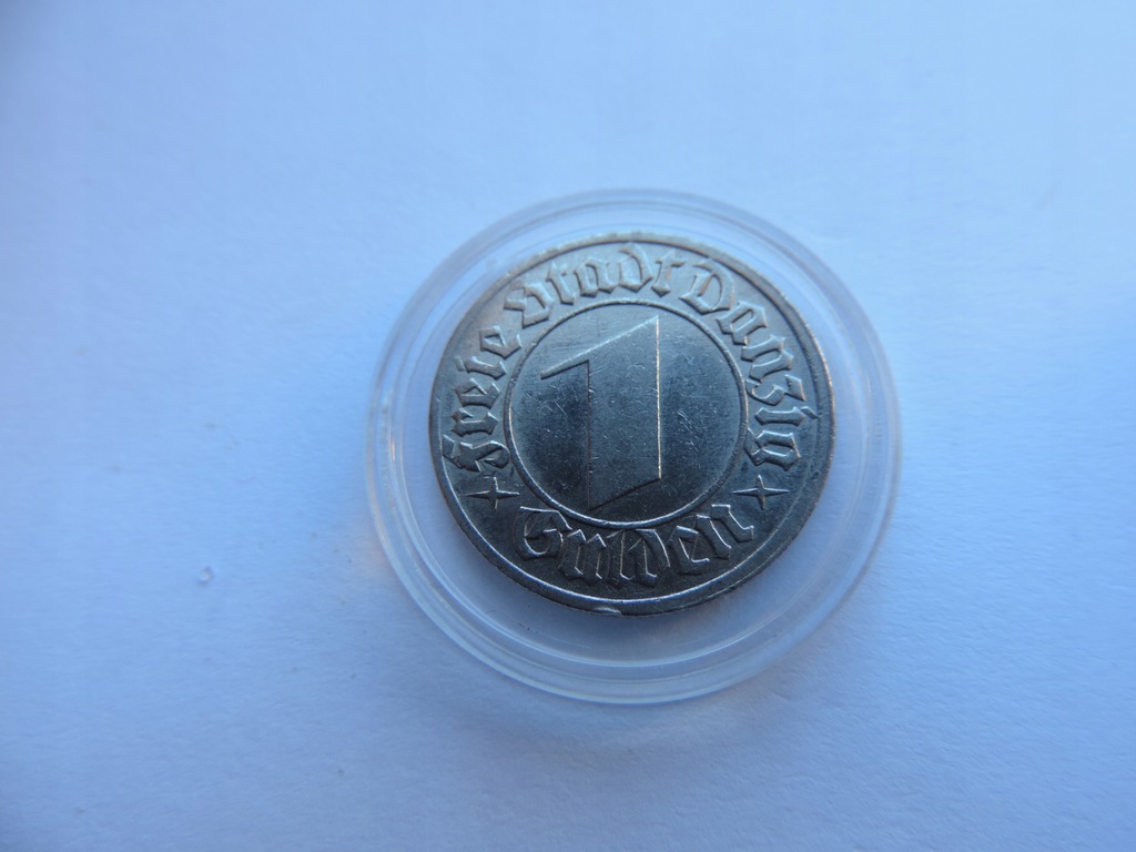 WOLNE MIASTO GDAŃSK 1 GULDEN 1932 - 14424168900 - oficjalne archiwum Allegro