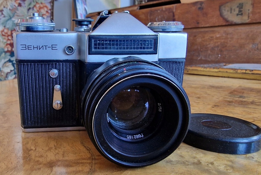 Aparat fotograficzne ZENITH-E - 13492316884 - oficjalne archiwum Allegro