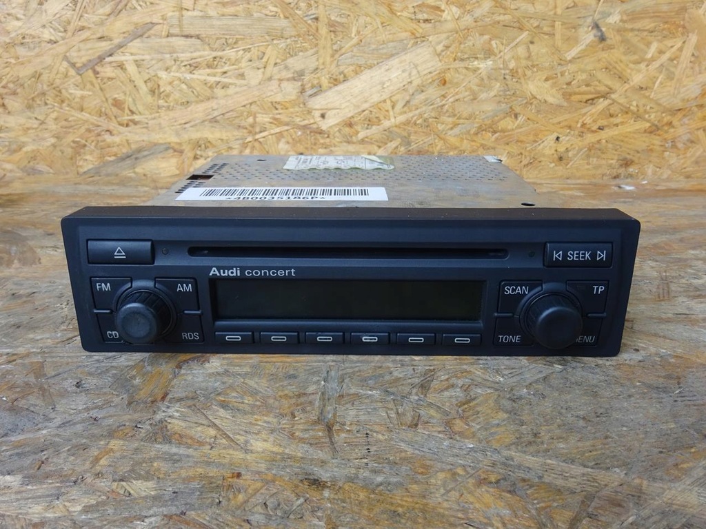 TT 8N A6 C5 RADIO CD AUDI CONCERT KOD 4B0035186P - 14046510611 - oficjalne archiwum Allegro
