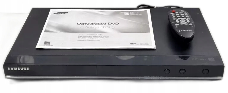 ODTWARZACZ DVD SAMSUNG DVD-C350 + PILOT - 12375294783 - oficjalne ...