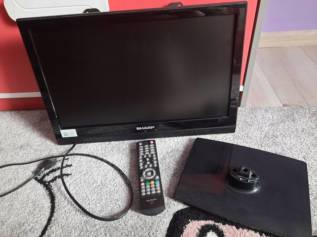 Telewizor Sharp 19 cali - 12560186895 - oficjalne archiwum Allegro