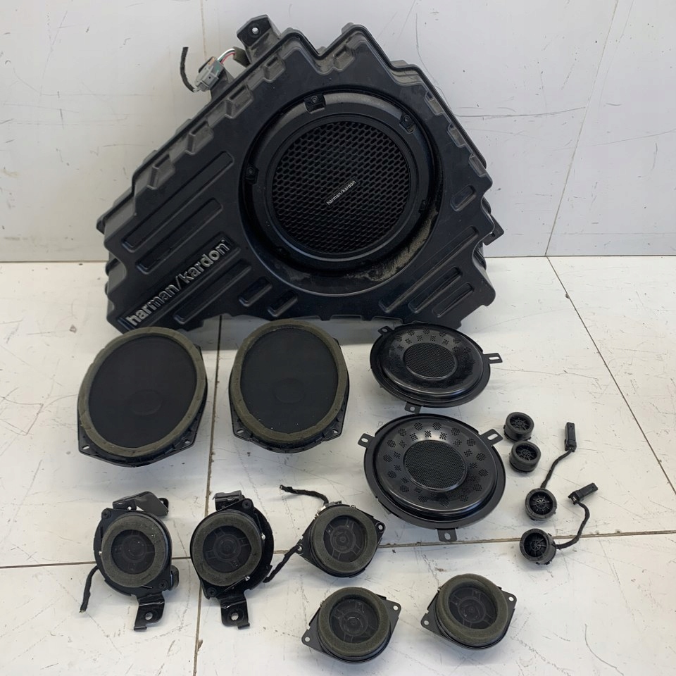 Głośnik komple Harman Kardon zestaw 14szt JEEP GRAND CHEROKEE WK2 LIFT ...