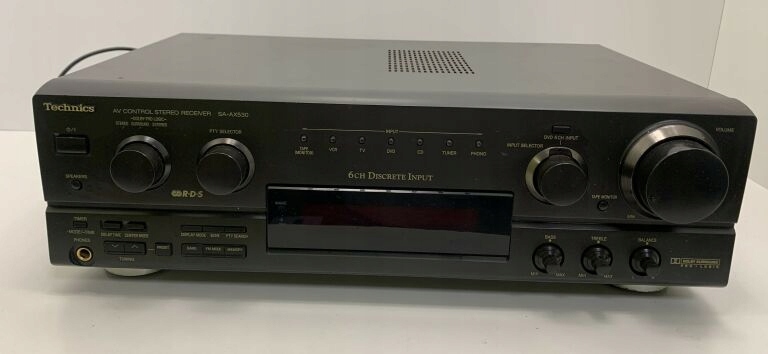 AMPLITUNER TECHNICS SA-AX530 DOLBY 5X1 OD LOOMBAR - 12092011327 - oficjalne archiwum Allegro
