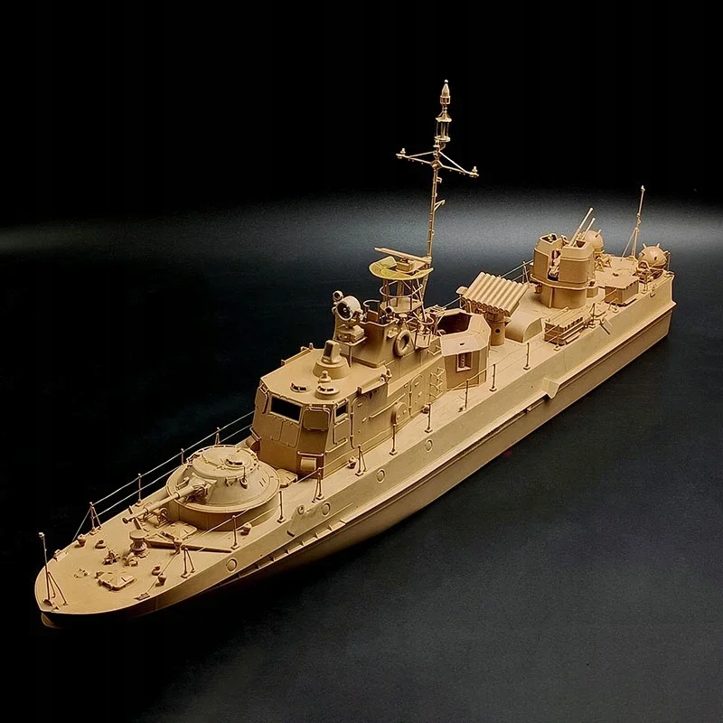 1/35 Soviet 1204M Patrol Boat Model Kit DIY Hand-assembled Ship Model ...