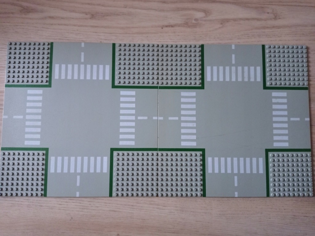 Lego 6304 płyta drogowa skrzyżowanie 32 x 32 2 - 12270577533 ...