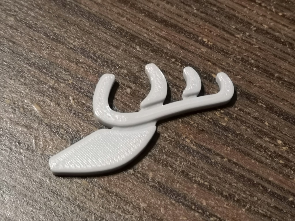 Emblemat HIRSCH do Saab 9-3, 9-5 (znaczek ok 44mm) - 7792029082 ...