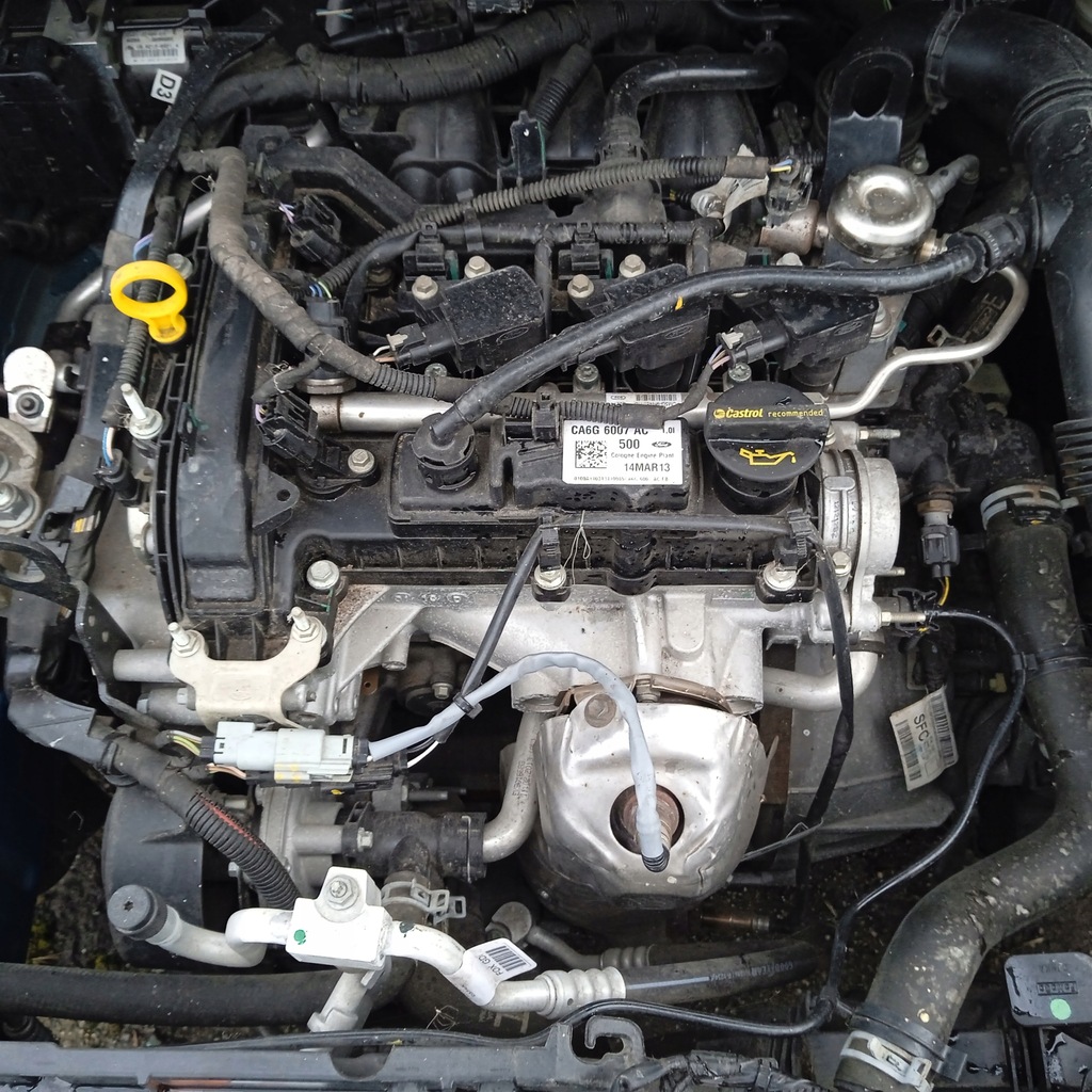 SILNIK P4JA FORD FIESTA MK7 1.0 ECONETIC 26tyś km - 13846655406 ...