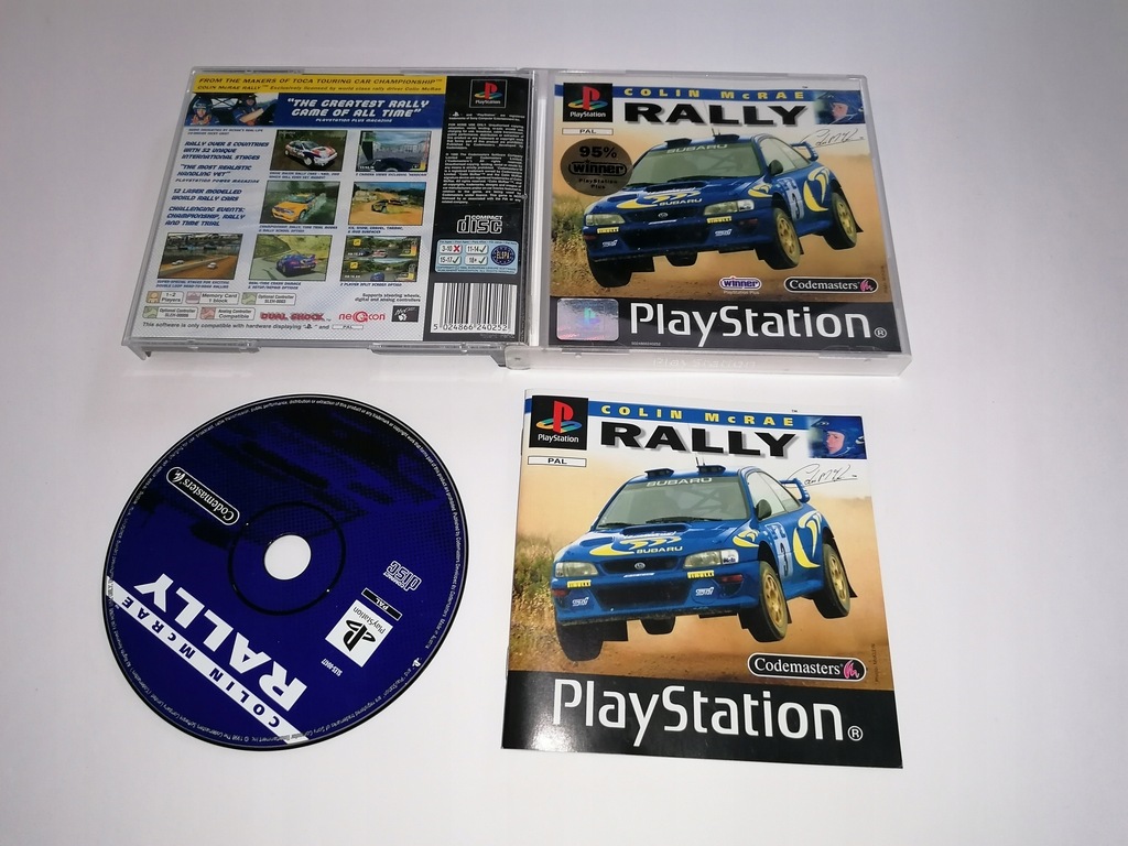 COLIN MCRAE RALLY PSX PS1 - 12238730056 - oficjalne archiwum Allegro
