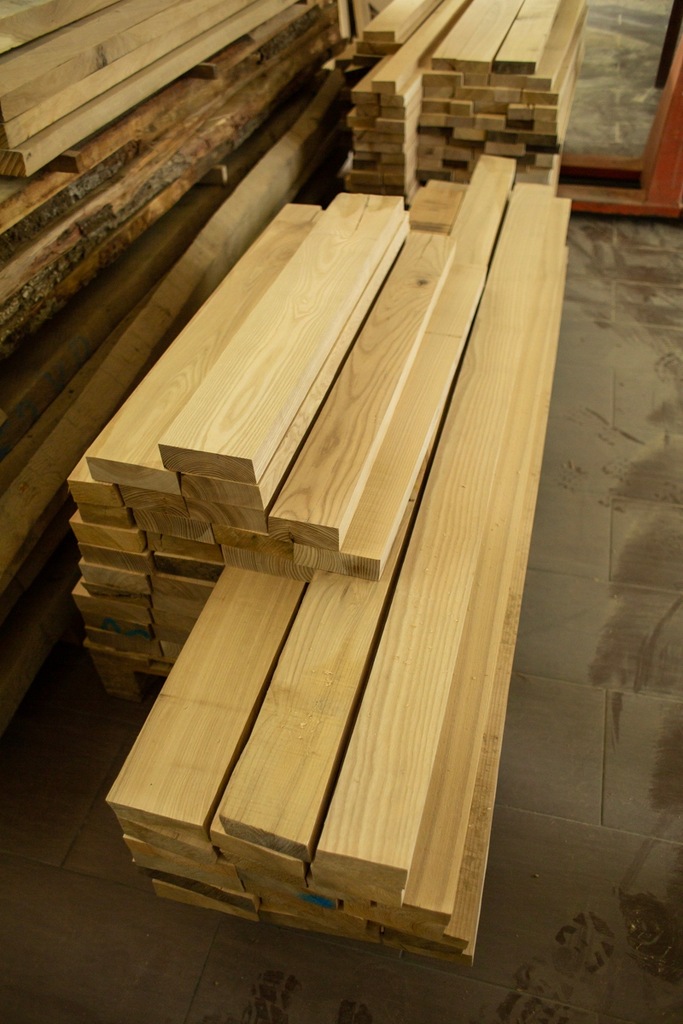 Deska strugana JESION suchy 80*10*4 cm - 13346938594 - oficjalne ...