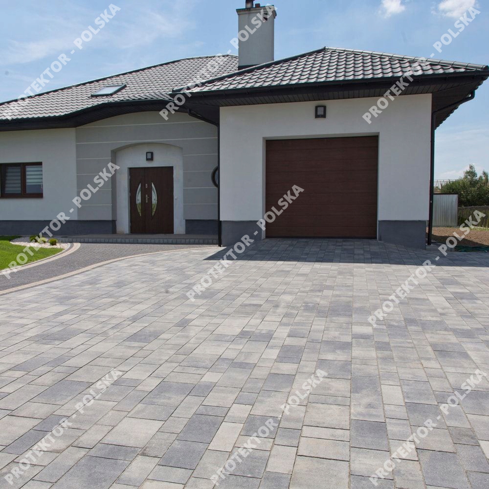 BRUK-BET kostka brukowa PROMENADA taras betonowa - 13316645989 - oficjalne archiwum Allegro